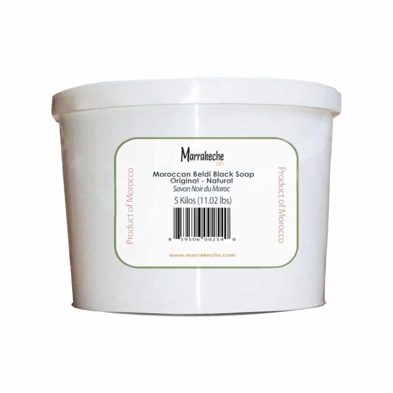 Natural Black Soap 5KG - Moroccan Hammam Beldi | Marrakeche