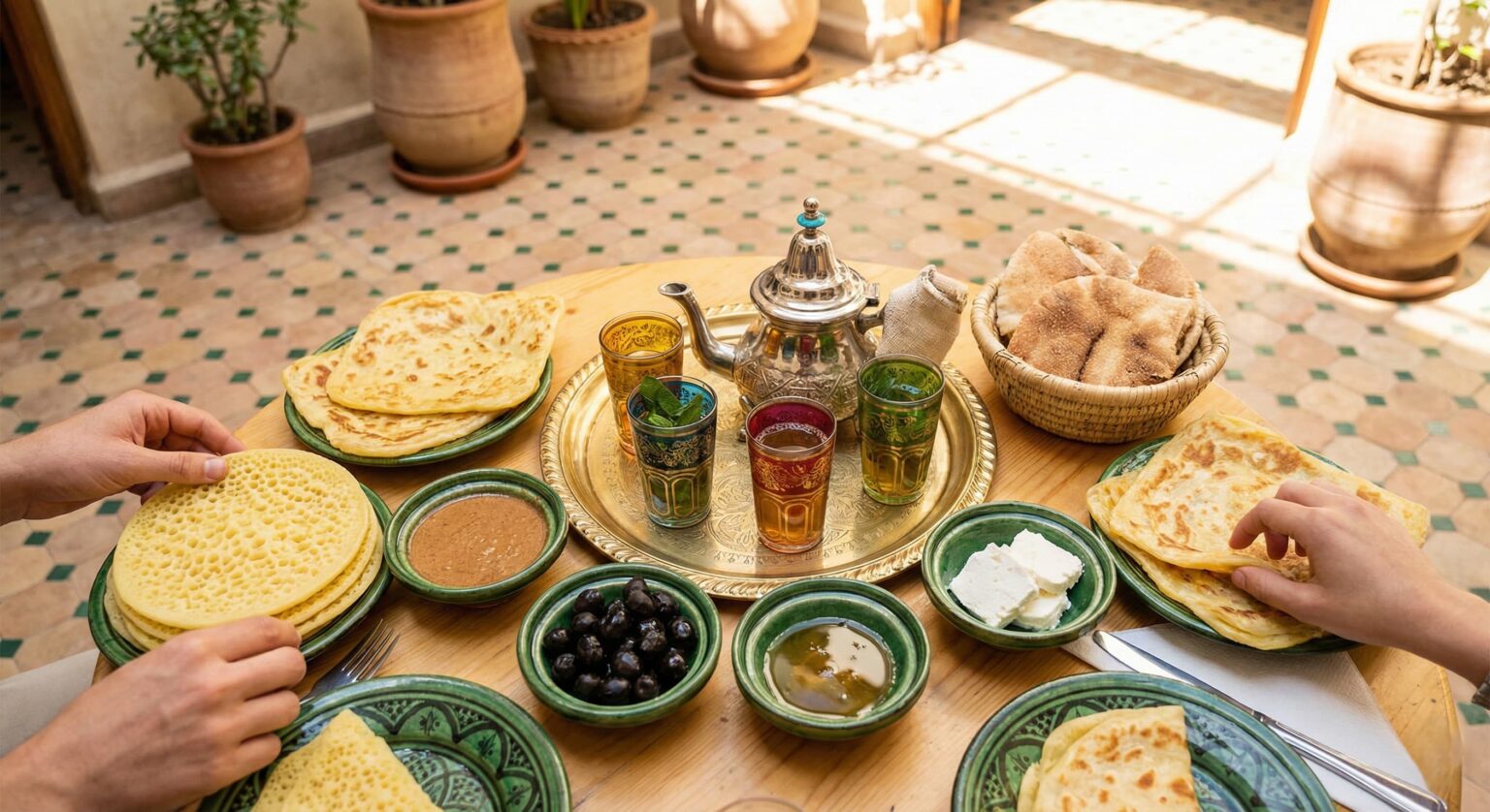 What Is A Typical Moroccan Breakfast? - Marrakeche Crafts