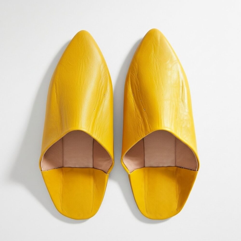 Handcrafted Leather Babouche Slippers | Marrakeche