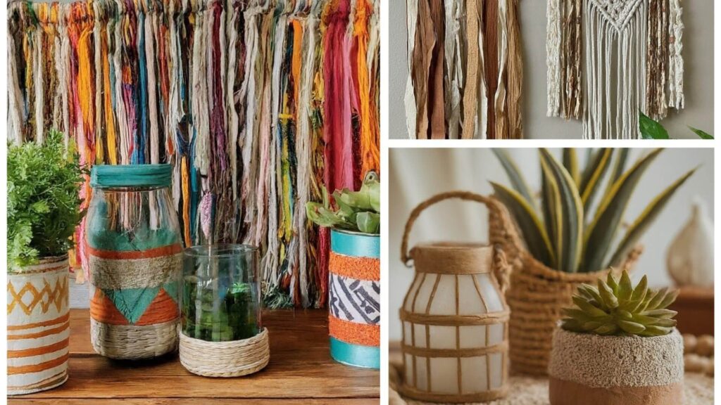 Sustainable Crafting: Boho Decor & Eco-Friendly DIYs
